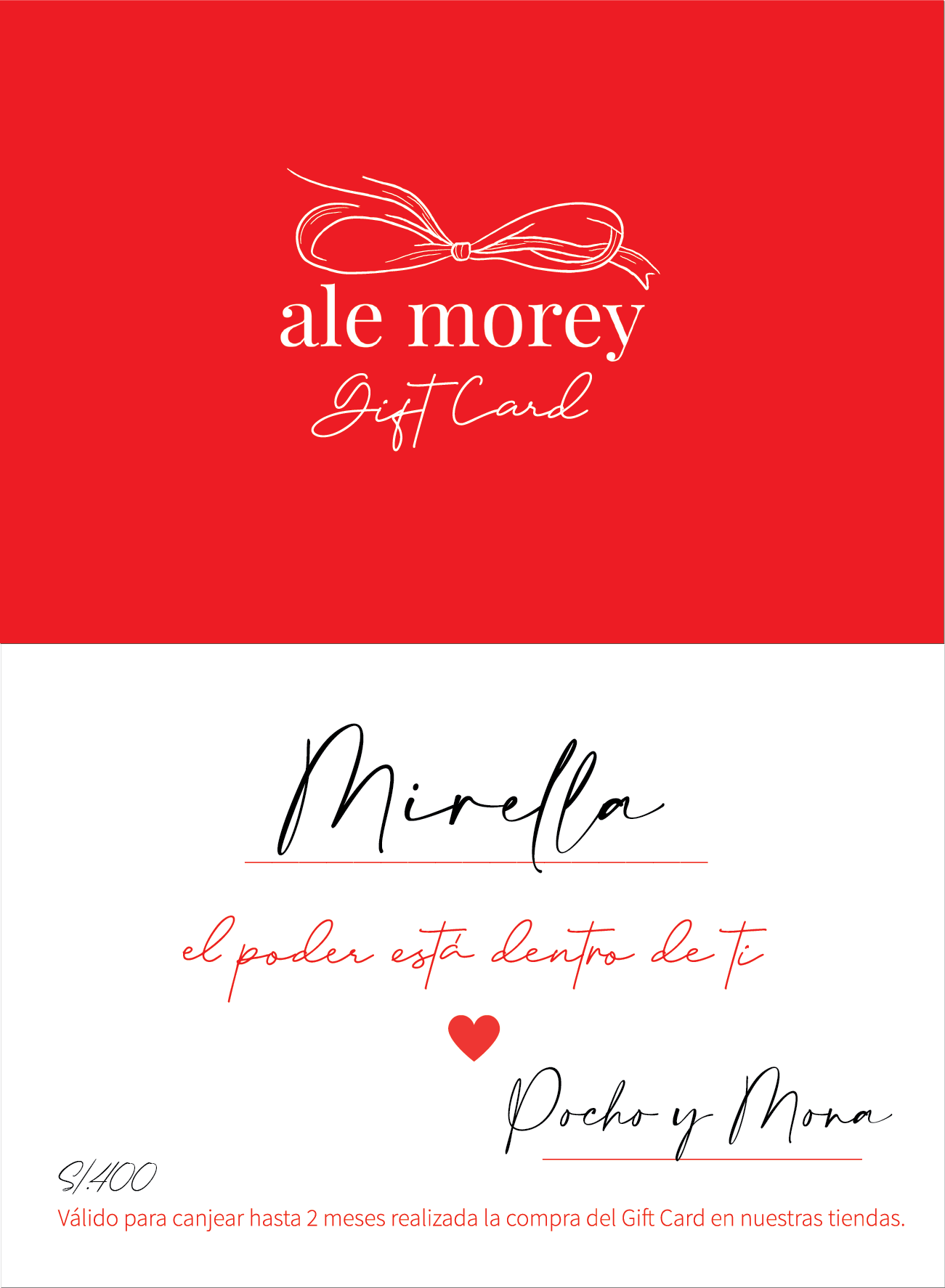 Gift Cards – Ale Morey